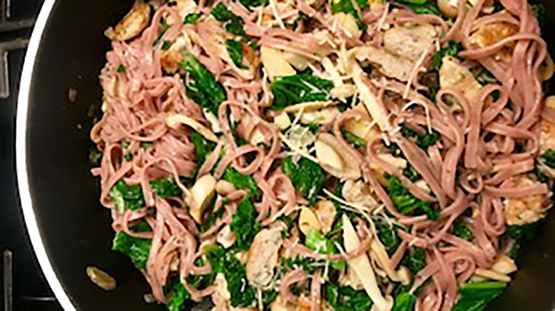 Danielle’s 3 Mushroom Chia Pasta – Perfect Earth